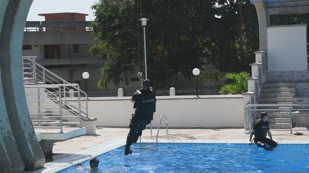 DVIDS - Video - Cutlass Express 2022- VBSS Ladder Training-Broll