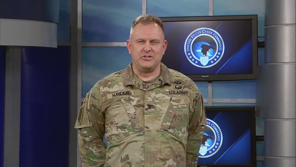 DVIDS - Video - U.S. Cyber Command Staff Judge Advocate Colonel Peter ...