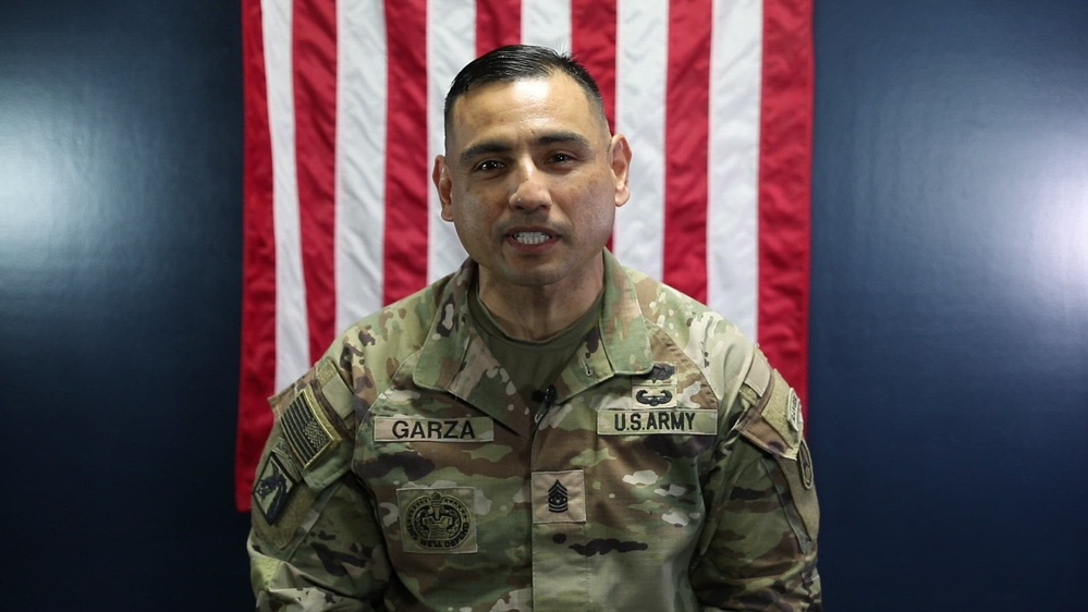 DVIDS - Video - CSM Garza, USARCENT Texas Longhorns Shoutout