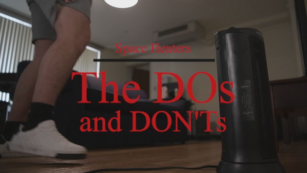 DVIDS - Video - 5AF Space Heater Fire Safety PSA
