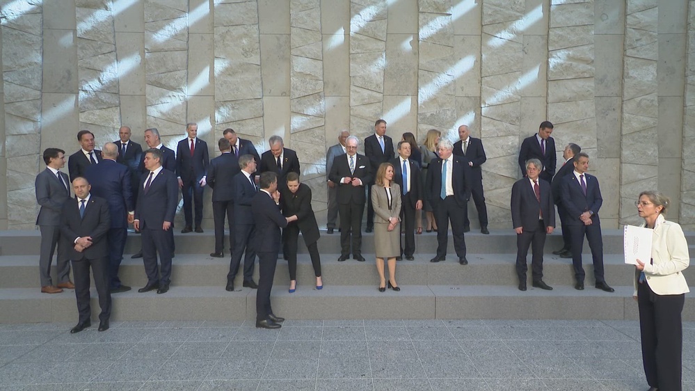 DVIDS - Video - Official portrait of NATO Heads of State and Government