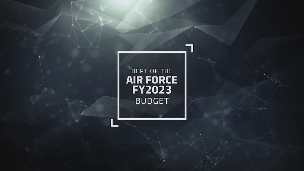 DVIDS - Video - Department of The Air Force FY23 Budget Overview