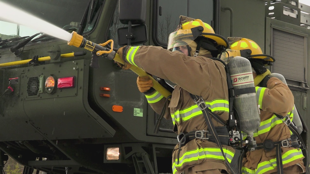 DVIDS - Video - U.S. Marine Corps firefighters train with Norwegian ...