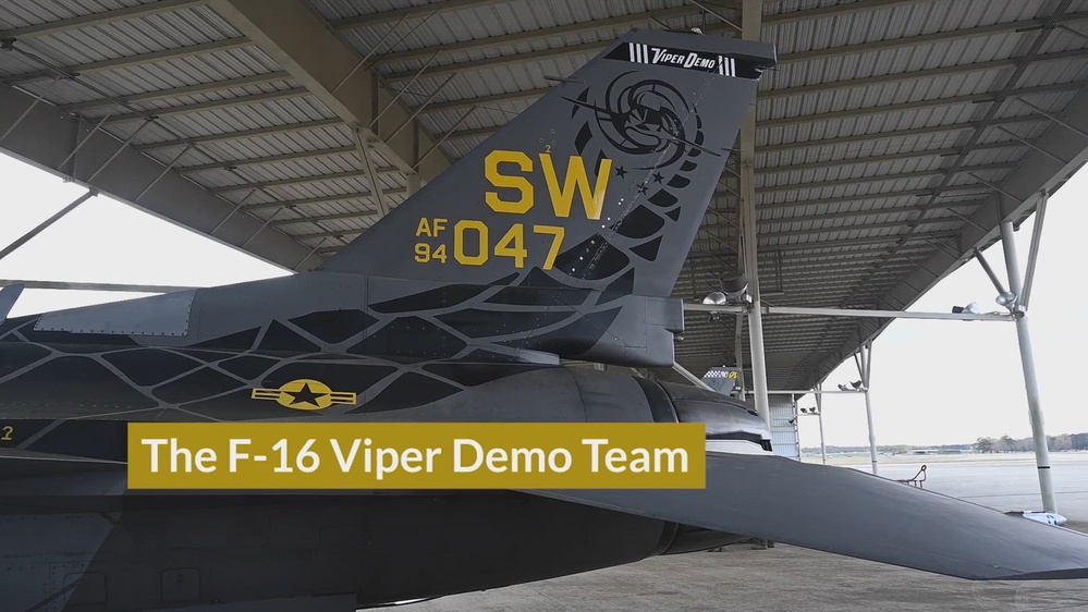 DVIDS - Video - F-16 Viper Demo Team Air Show Prep