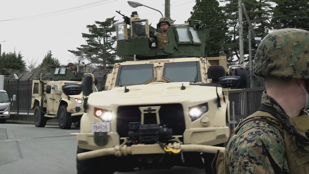 DVIDS - Video - B Roll: Mamoru 2022 SAF vehicle inspections