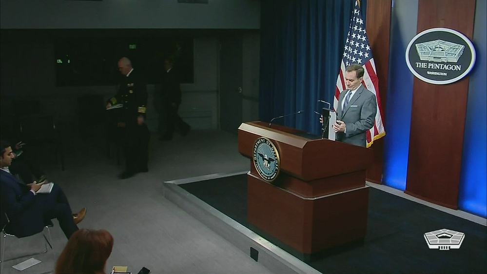 DVIDS - Video - Pentagon Press Secretary Holds Briefing
