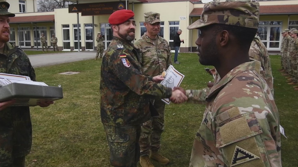 DVIDS - Video - German Marksmanship Badge Award Ceremony