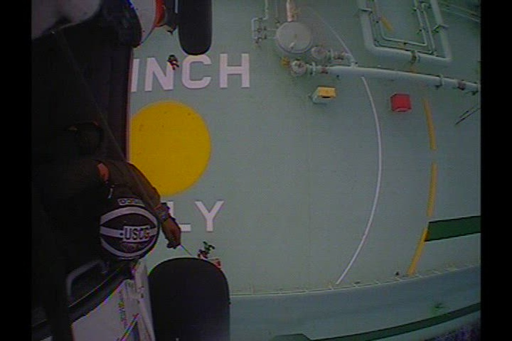 DVIDS - Video - Coast Guard medevacs German sailing couple from tanker ...