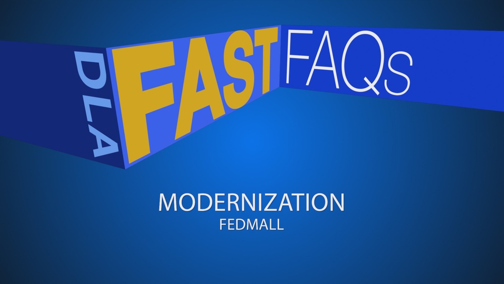 DVIDS - Video - DLA Fast FAQs FedMall