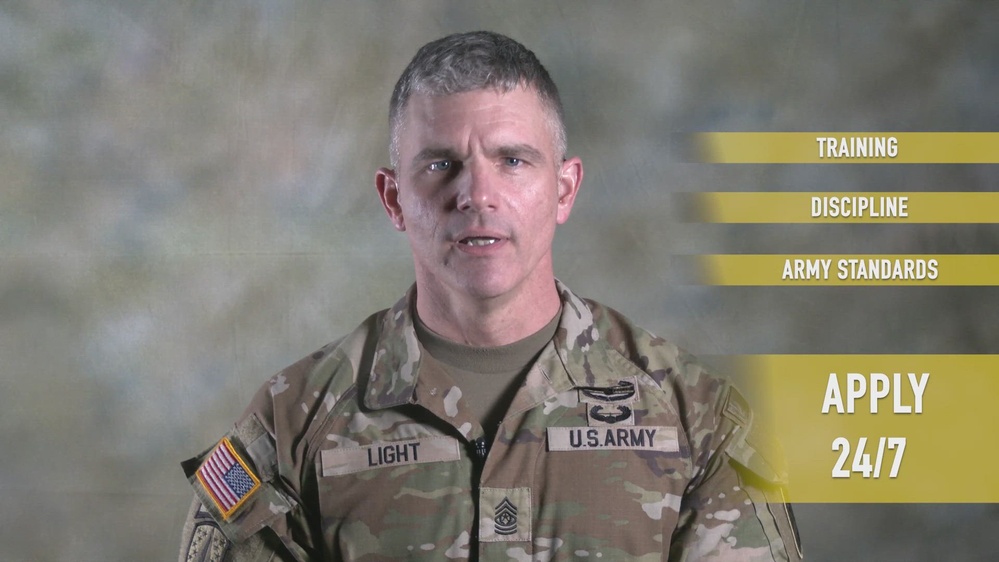 DVIDS - Video - USACRC CSM Light PSA Training Discipline Standards