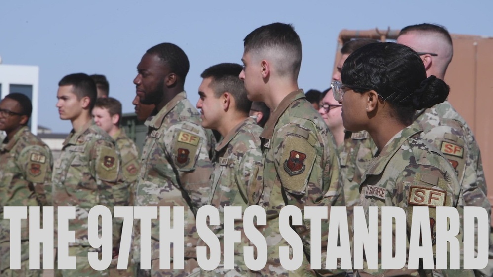 DVIDS - Video - 97th SFS raises 'The Standard' for mobility Airmen