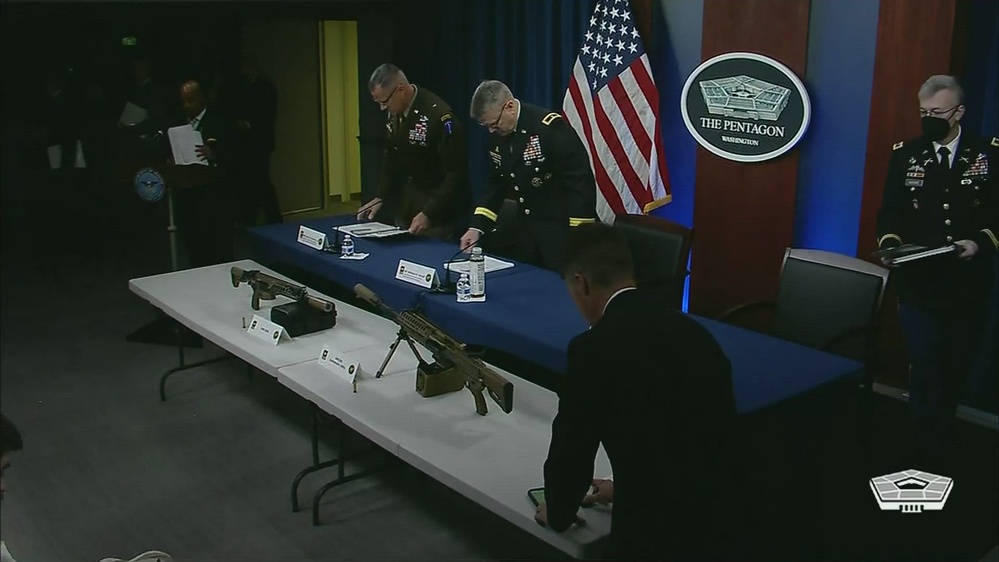 DVIDS - Video - Army Officials Brief Award of Next Gen Weapons Contract
