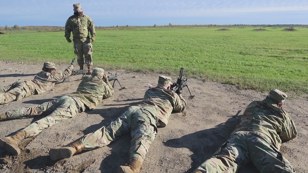 DVIDS - Video - HHBN, SIS Company M249 Light Machine Gun Qualifications