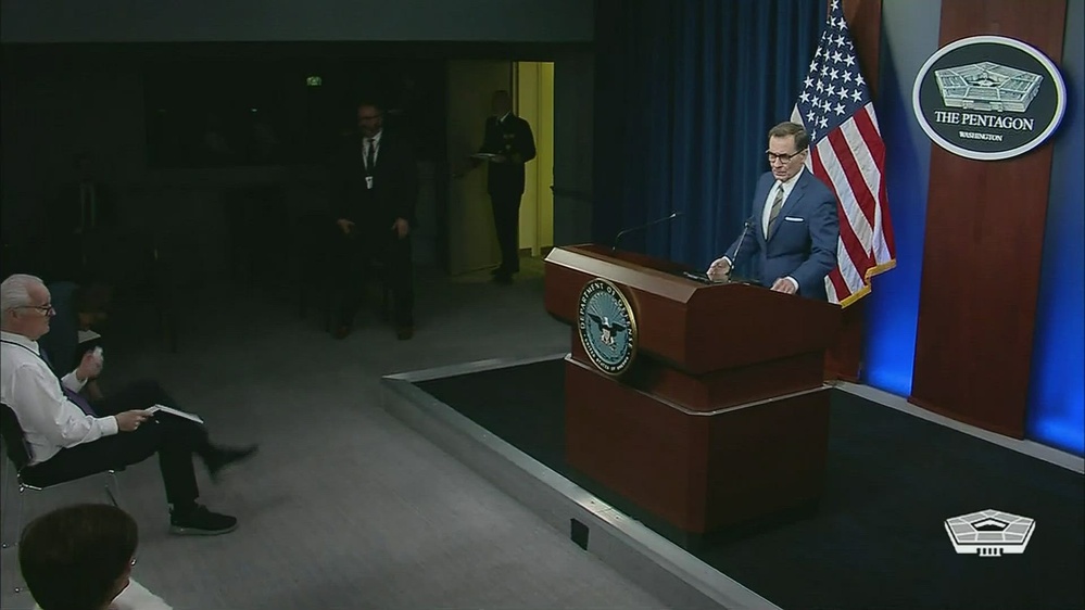 DVIDS - Video - Pentagon Press Secretary Holds Briefing