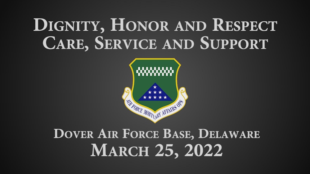 DVIDS - Video - Dignified Transfer - Marine Corps Captain Matthew J ...