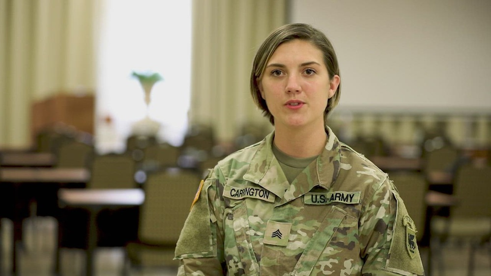 DVIDS - Video - Why I Serve | SGT Jessica Carrington