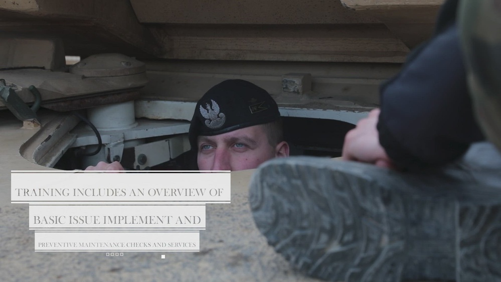 DVIDS - Video - 2-34 Armor Regiment train Polish Soldiers on ...