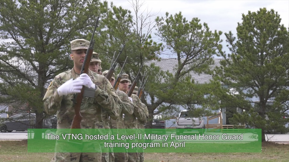 DVIDS - Video - Vt. Guard hosts Level II Military Funeral Honors Train-the-Trainer