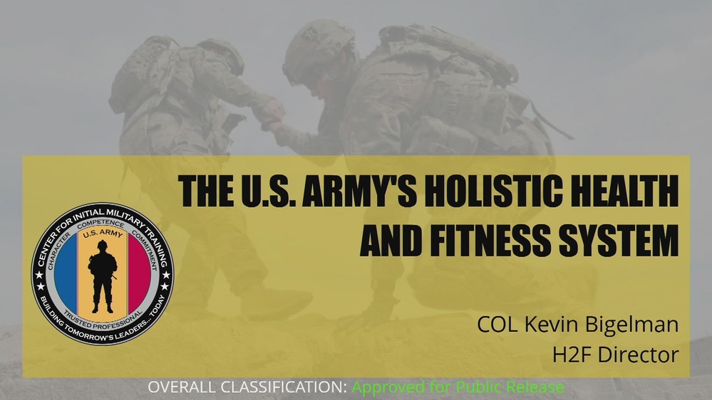 DVIDS - Video - Col. Kevin Bigelman Director for Holistic Health and ...