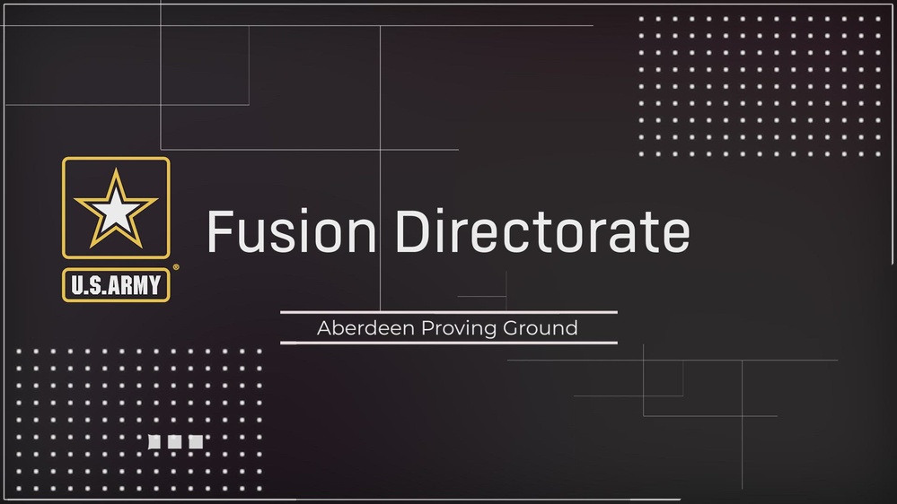 DVIDS - Video - APG Fusion Directorate