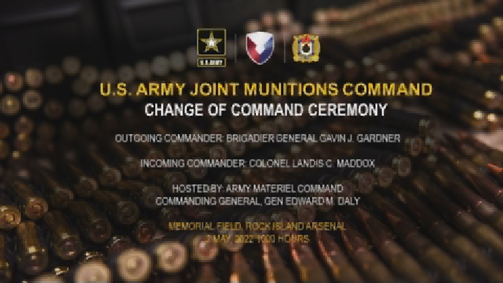 DVIDS - Video - Joint Munitions Command Change of Command Ceremony from ...