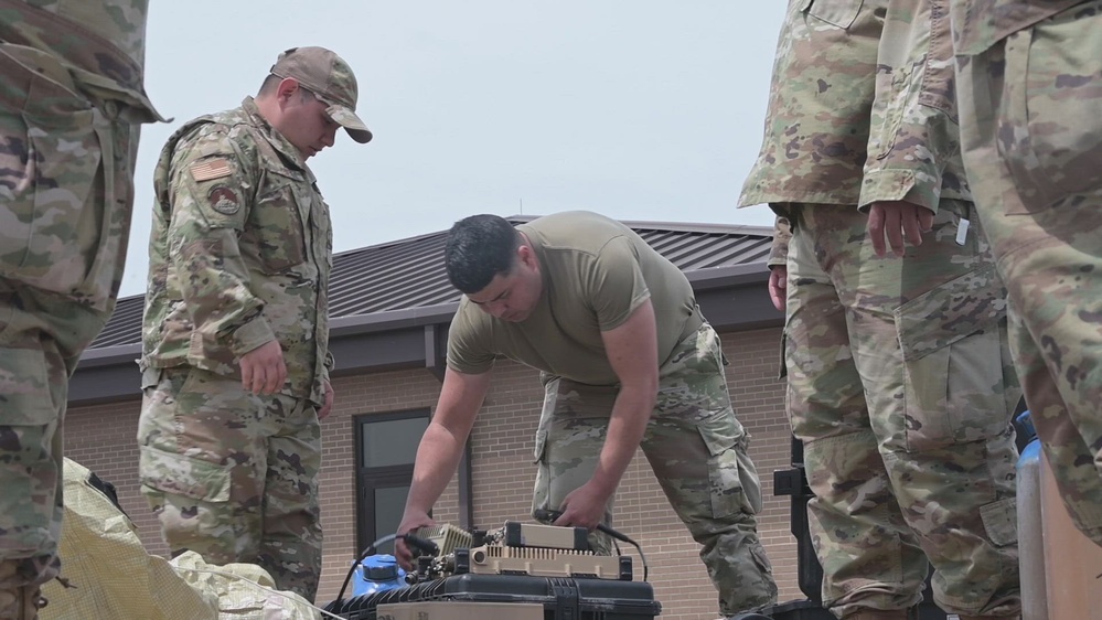 DVIDS - Video - 156 CRG - Southern Strike: GATR Ball set-up