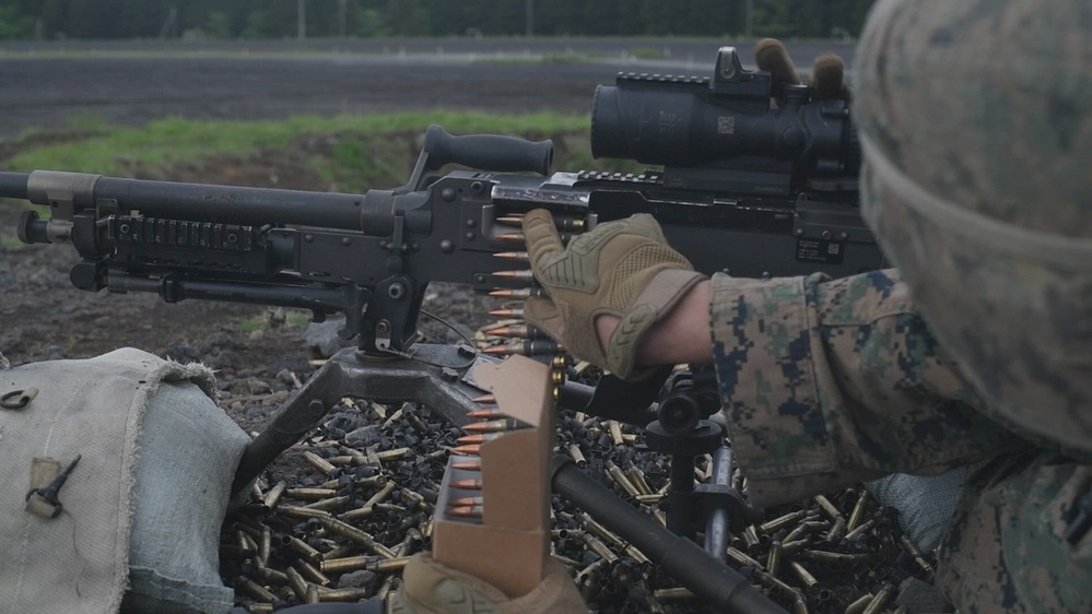 DVIDS - Video - MWSS-171 Conducts Machine Gun Range During Eagle Wrath 22