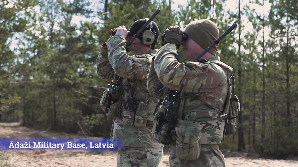 DVIDS - Video - SkySoldiers work with 1st Infantry Division to guide ...