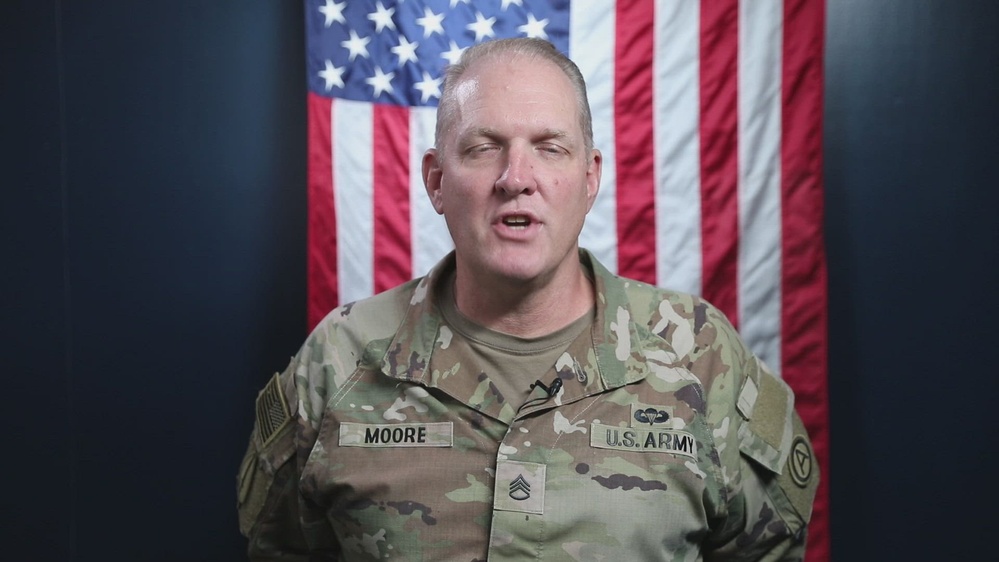 DVIDS - Video - Staff Sgt. Thomas Moore Coca Cola 600 Shoutout