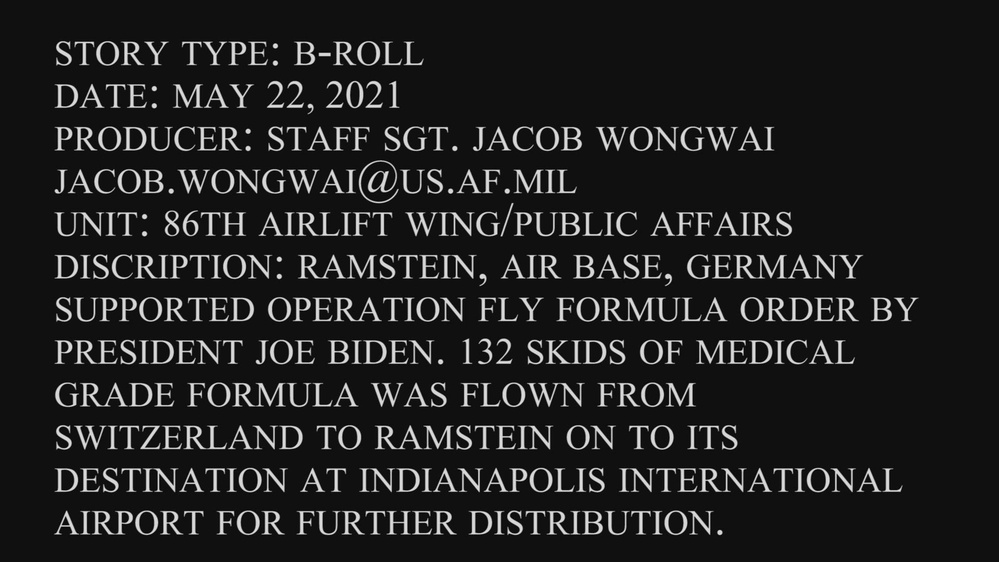 DVIDS - Video - Operation Fly Formula C-17 Loading B-roll