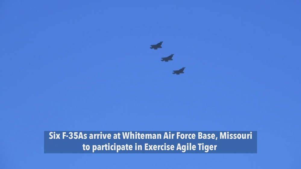 DVIDS - Video - Six F-35As Exercise Agile Tiger