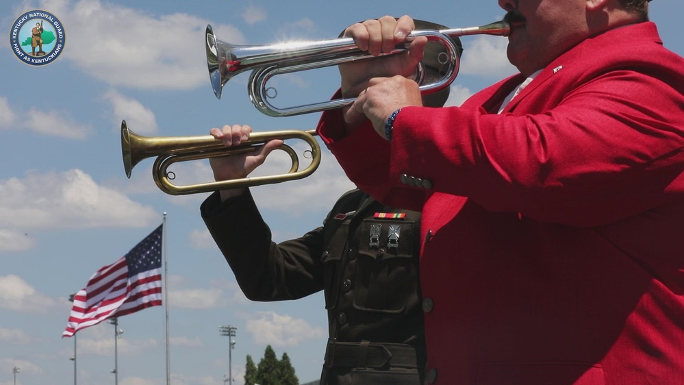 DVIDS - Video - Kentucky National Guard Soldier plays TAPS with ...