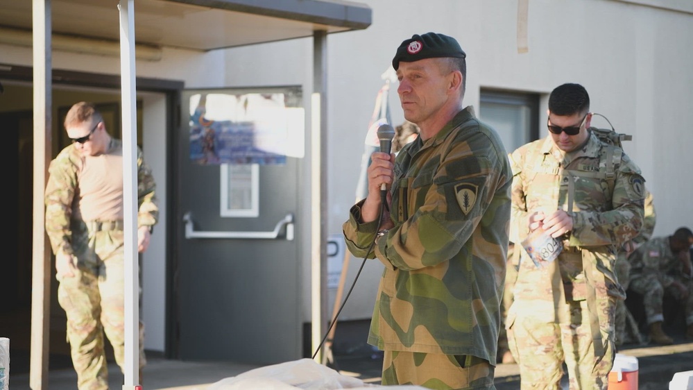 DVIDS - Video - Marsjmerket: Norwegian Ruck March in KMC (B-Roll 1080p)