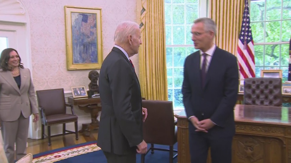 DVIDS - Video - NATO Secretary General meeting with the US President