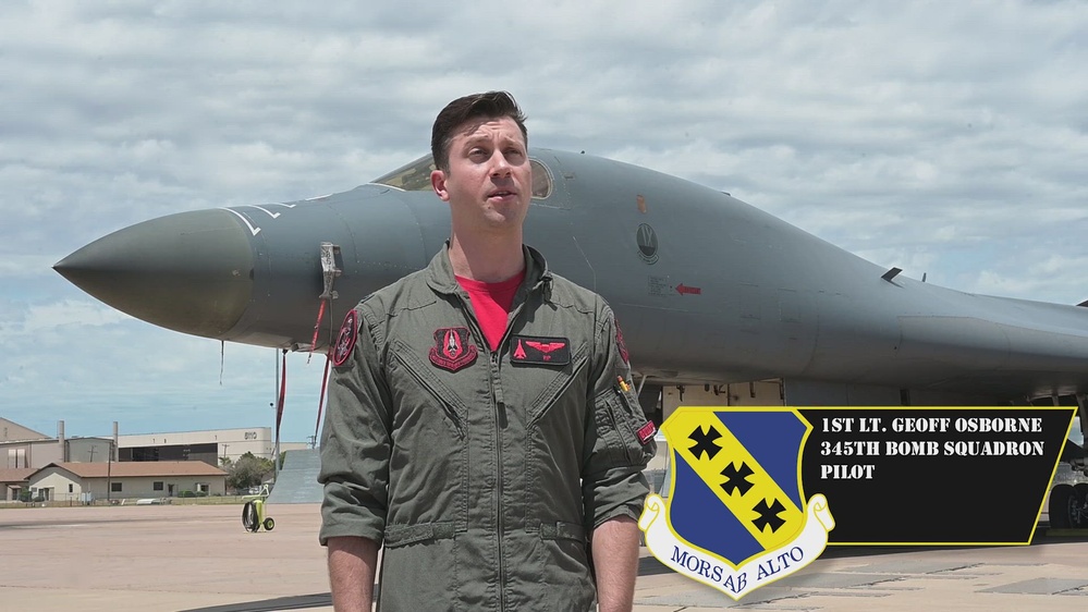 DVIDS - Video - 345th Bomb Squadron prepares for NASCAR flyover