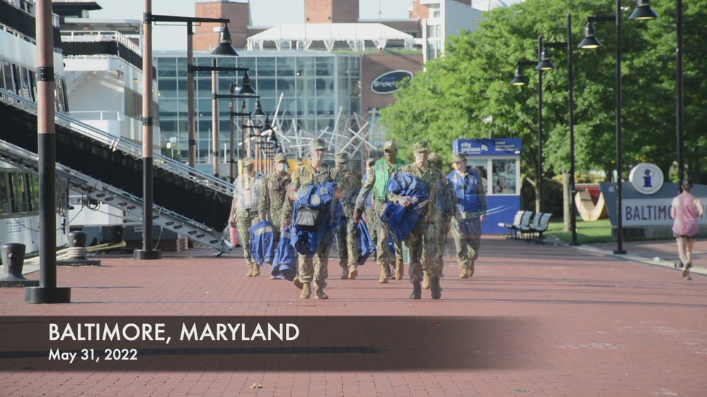 DVIDS - Video - NRC Baltimore Sailors Assist in USS Constellation Berth ...