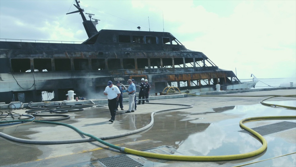 DVIDS - Video - Unified Command continues response to Spirit of Norfolk ...