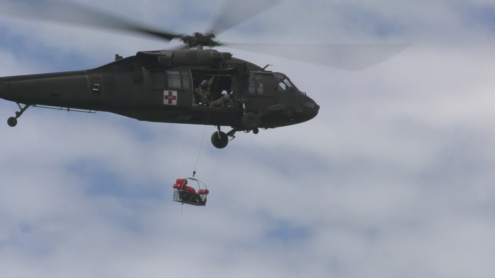 DVIDS - Video - UH-60 Black Hawk hoist training at Fort McCoy's Big ...