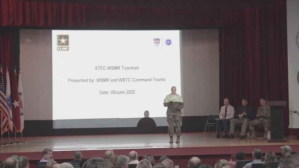 DVIDS - Video - WSMR ATEC town hall