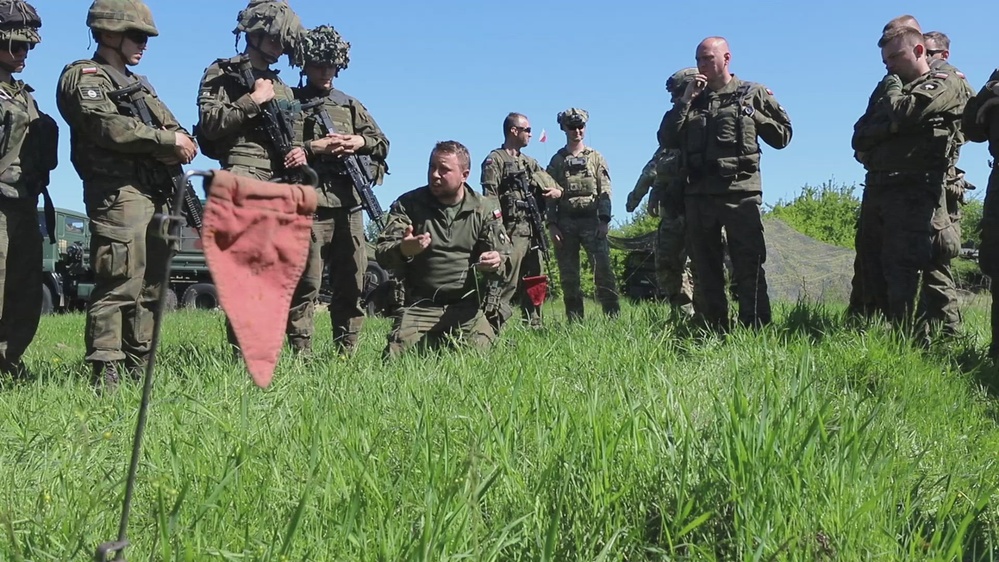 DVIDS - Video - Polish Land Forces Conduct Mine Explosives Training