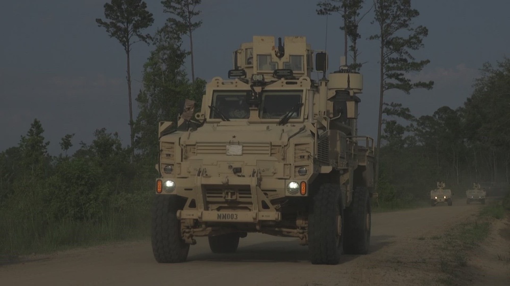 DVIDS - Video - 177th BEB conducts route clearance at XCTC 2022