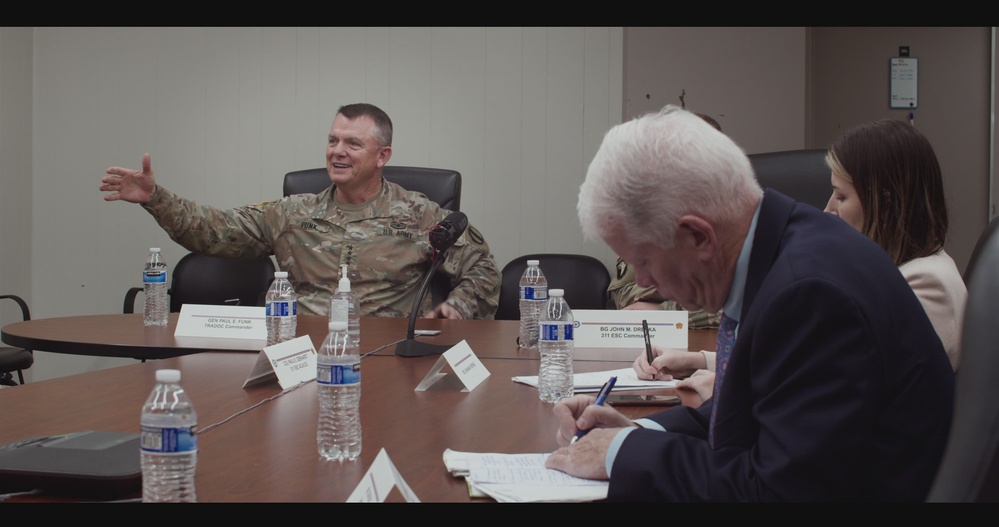 DVIDS - Video - General Funk shares his thoughts on Army Messaging