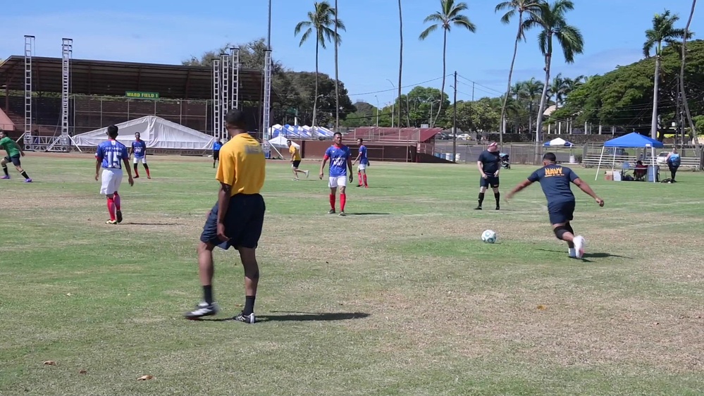 DVIDS - Video - Sailors participate in a soccer match during RIMPAC 2022