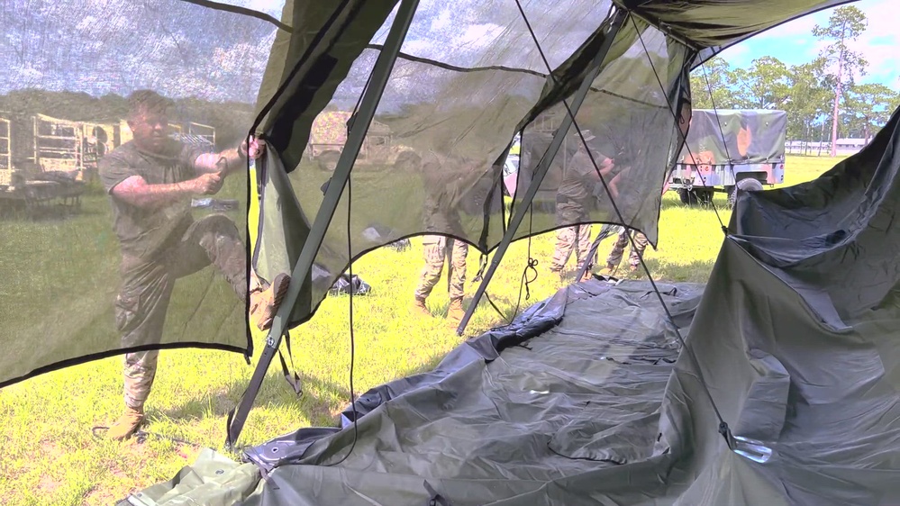 DVIDS - Video - Georgia Army National Guard trains with new tents