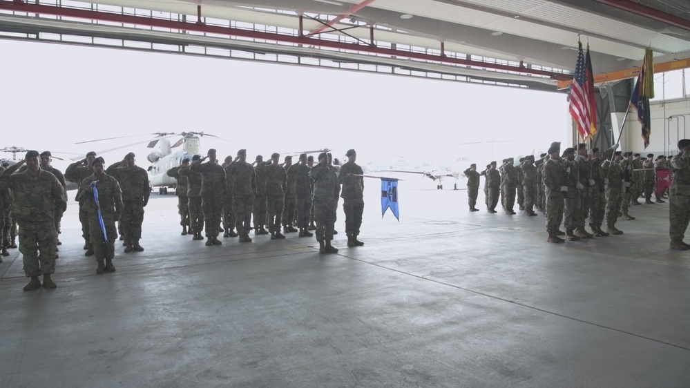 DVIDS - Video - 1-214th Aviation Regiment conducts change of ...