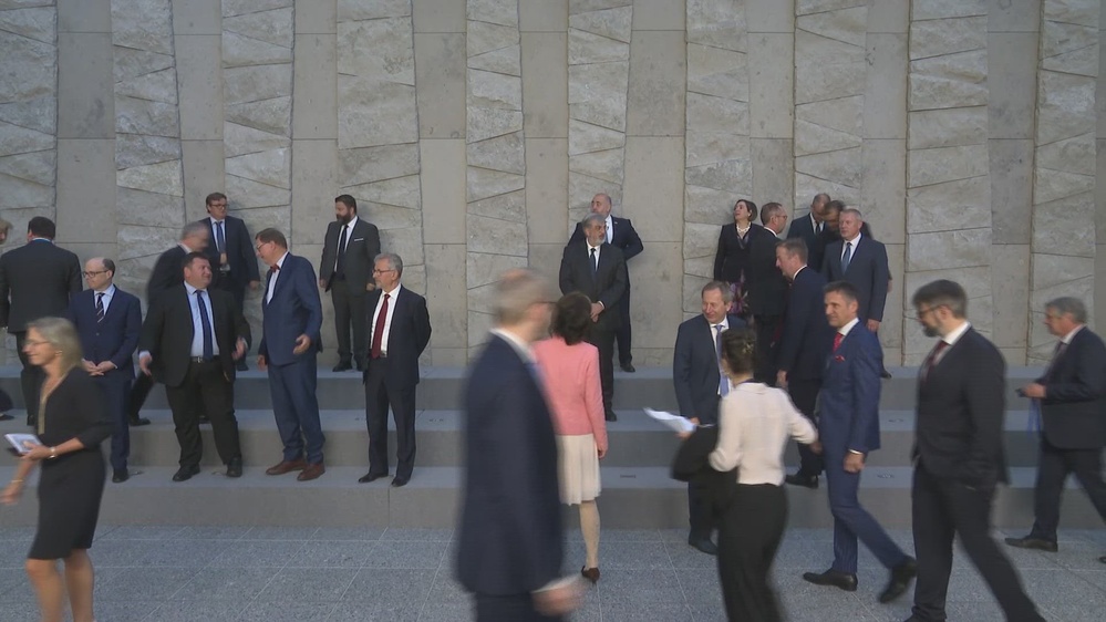 DVIDS - Video - Official portrait of NATO Secretary General, Finnish ...