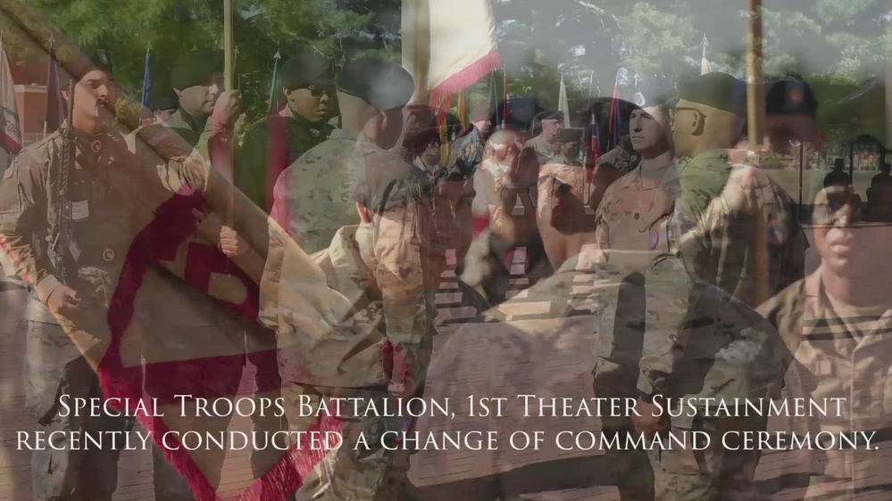 DVIDS - Video - STB 1st TSC Change of Command Ceremony