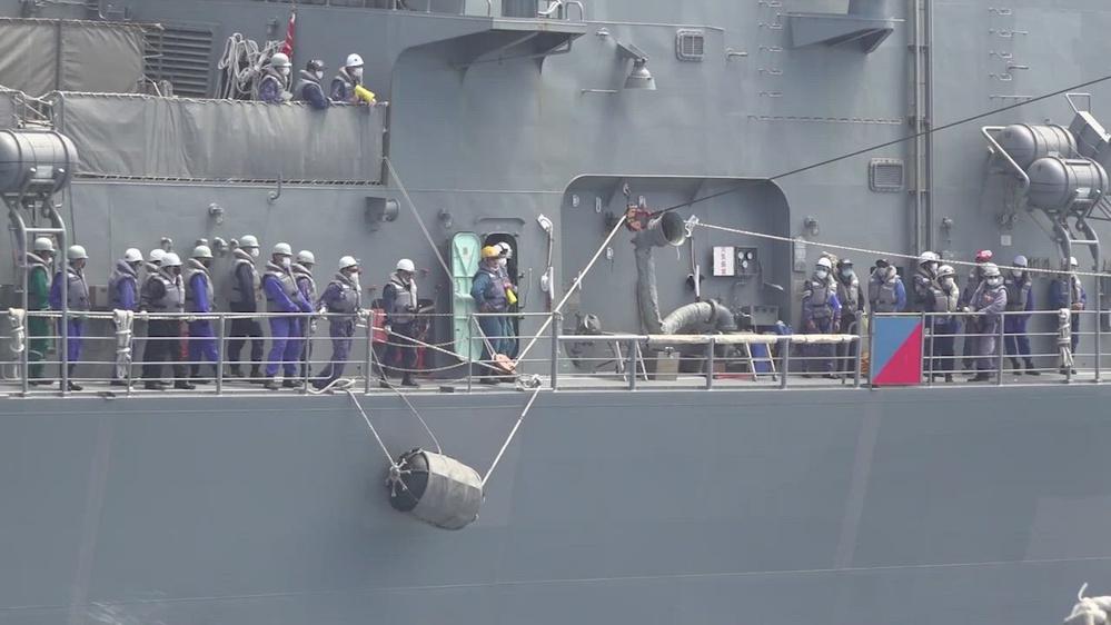 DVIDS - Video - HMAS Supply refueling RIMPAC parters