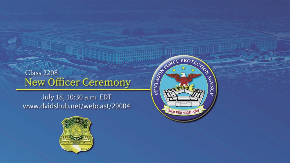 DVIDS - Video - Pentagon Police New Officer Ceremony