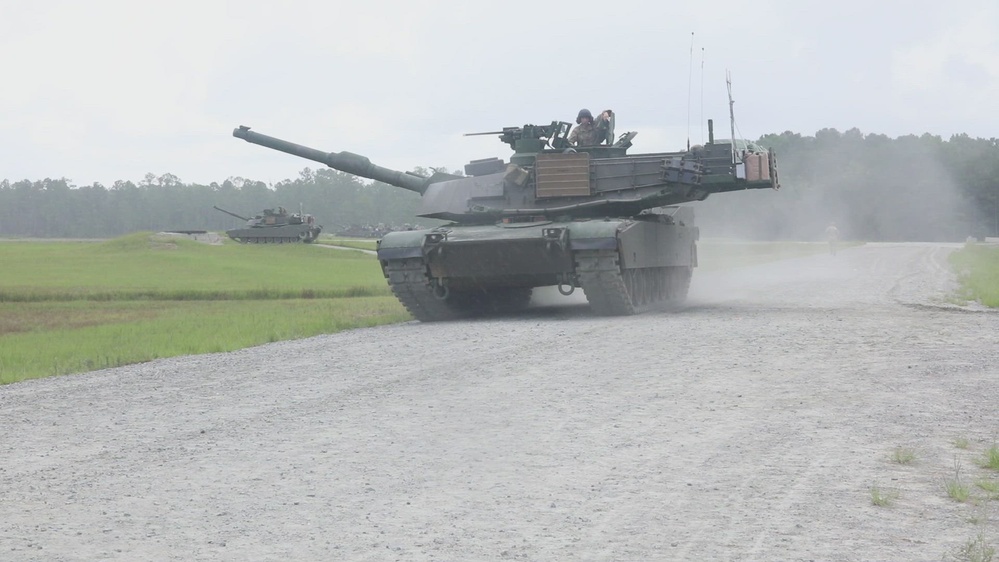DVIDS - Video - Mustang Squadron demos modernized tank during Family Day